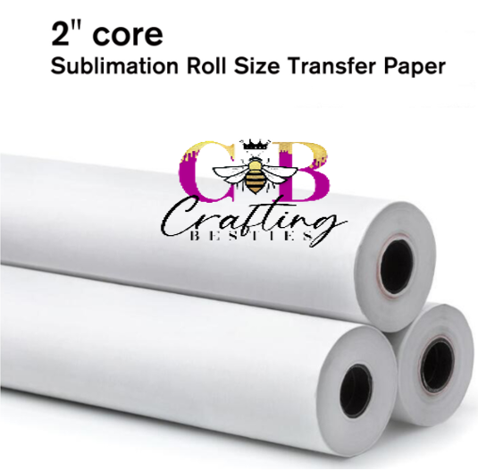 CRAFTING BESTIES SASHA TACKY SUBLIMATION PAPER ROLL| Crafting Besties